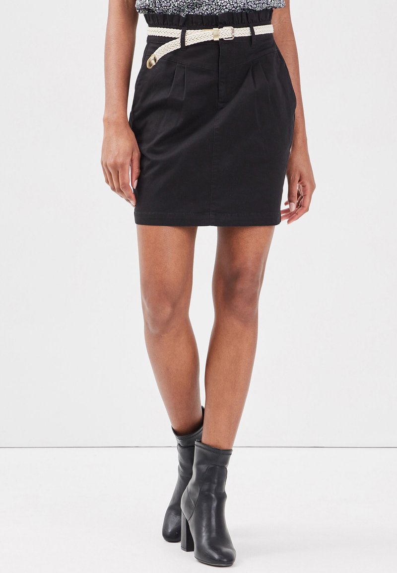 Cache Cache MIT GÜRTEL - Minifalda - noir/negro - Zalando.es