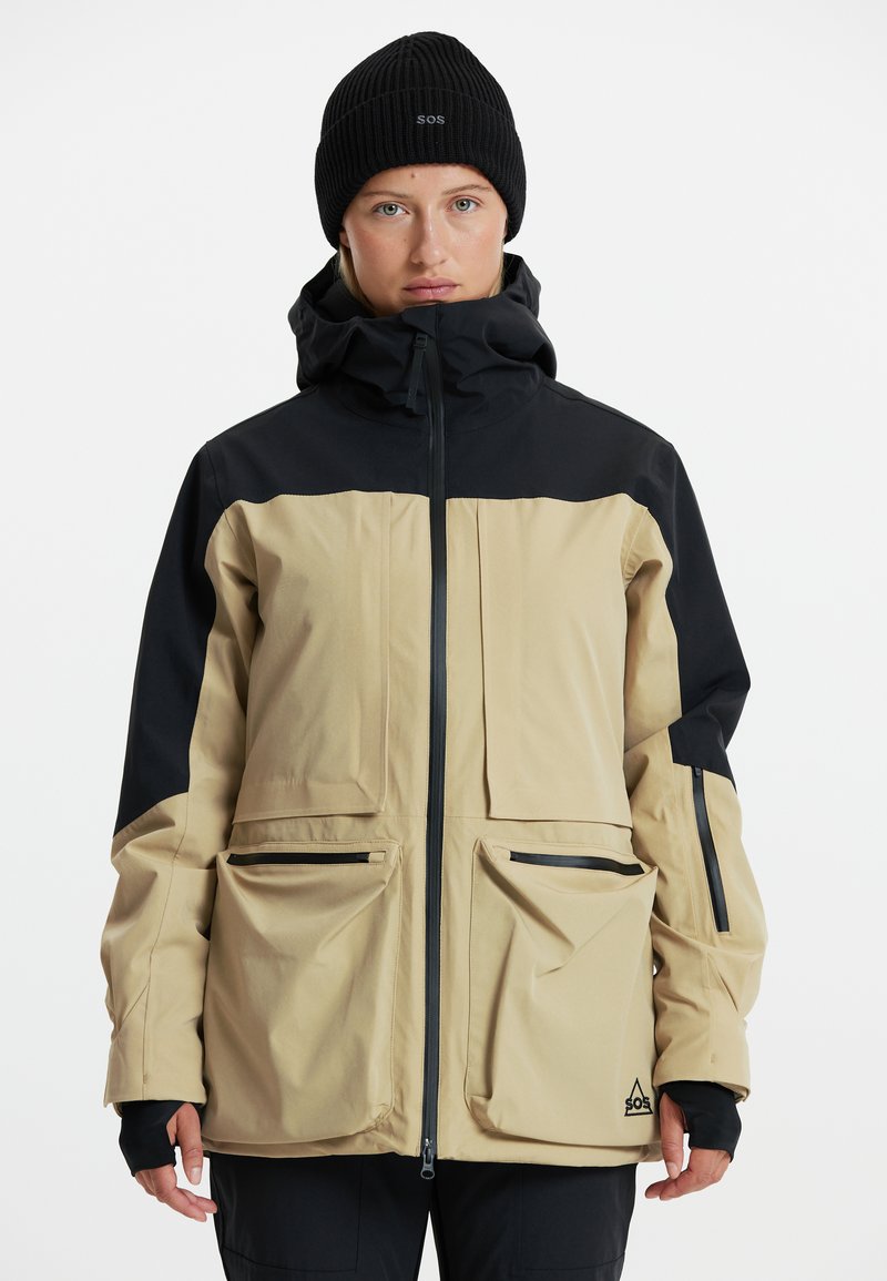 SOS Veste de ski - white pepper/beige - ZALANDO.FR