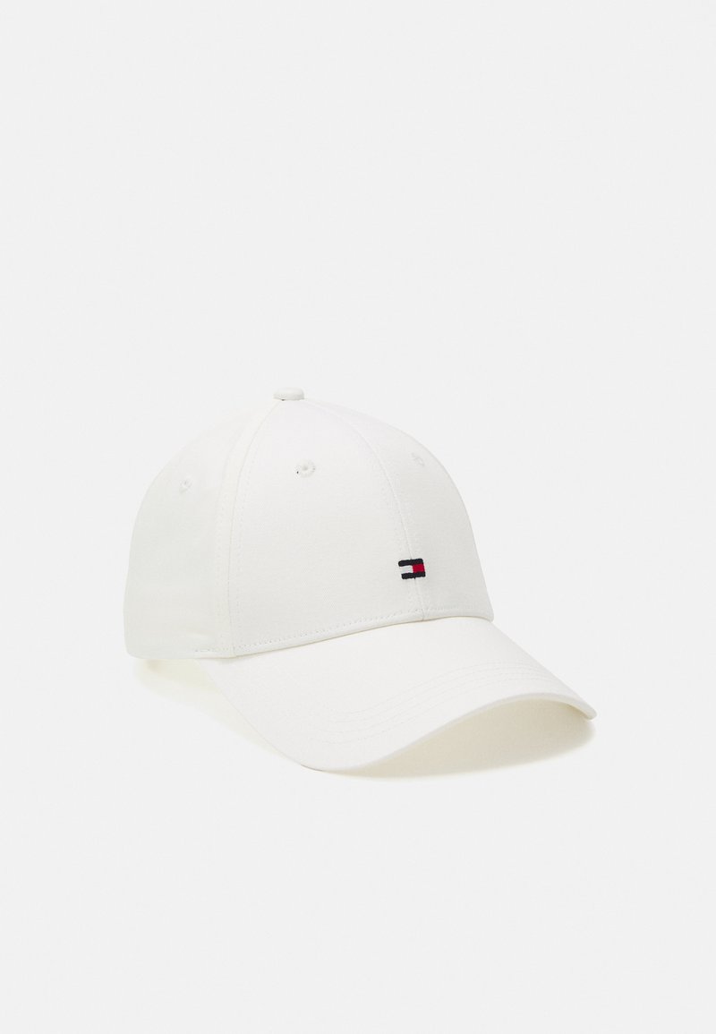 Tommy Hilfiger ESSENTIAL FLAG - Cap - ancient white/white - Zalando