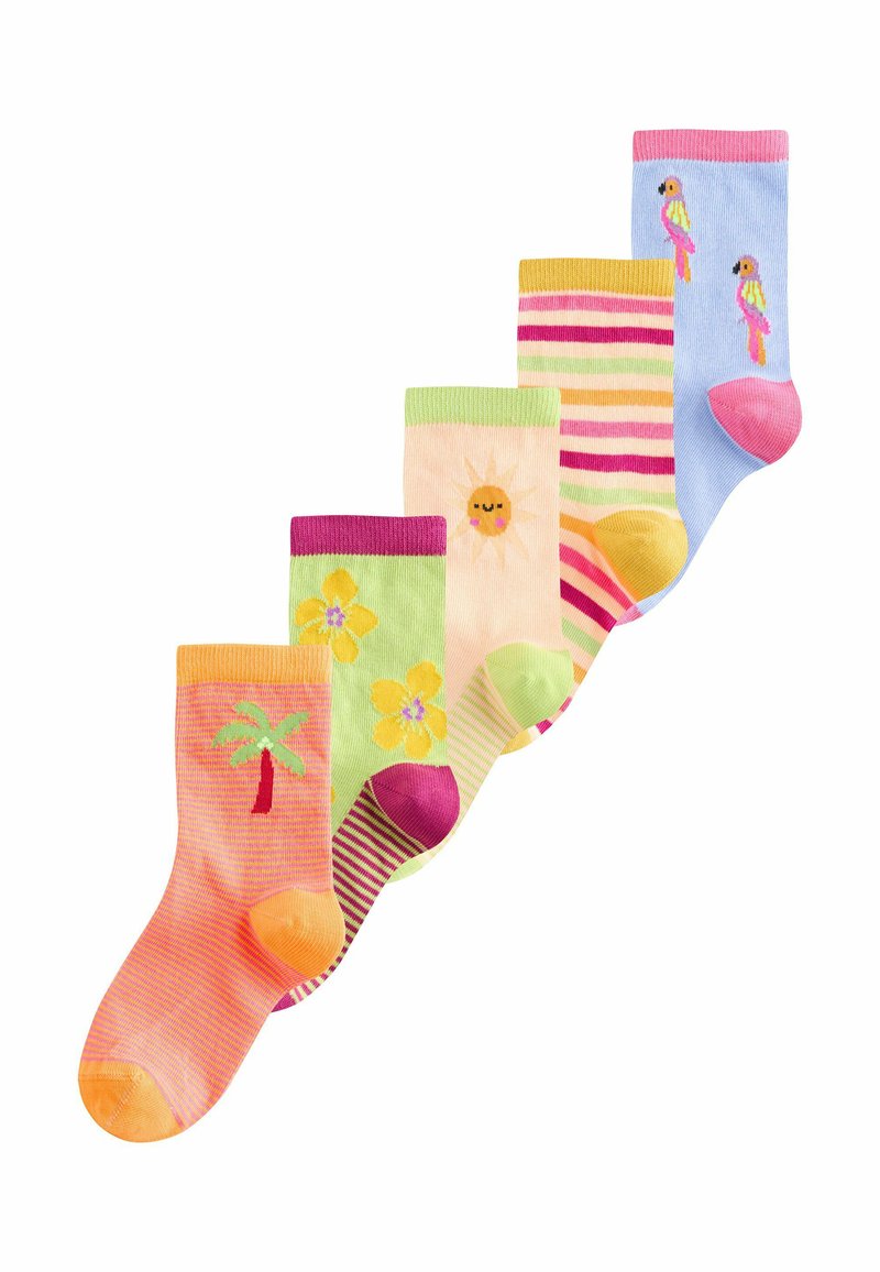 Next RICH PARROT/ FLOWER ANKLE 5 PACK - Calze - multi/blu - Zalando.it