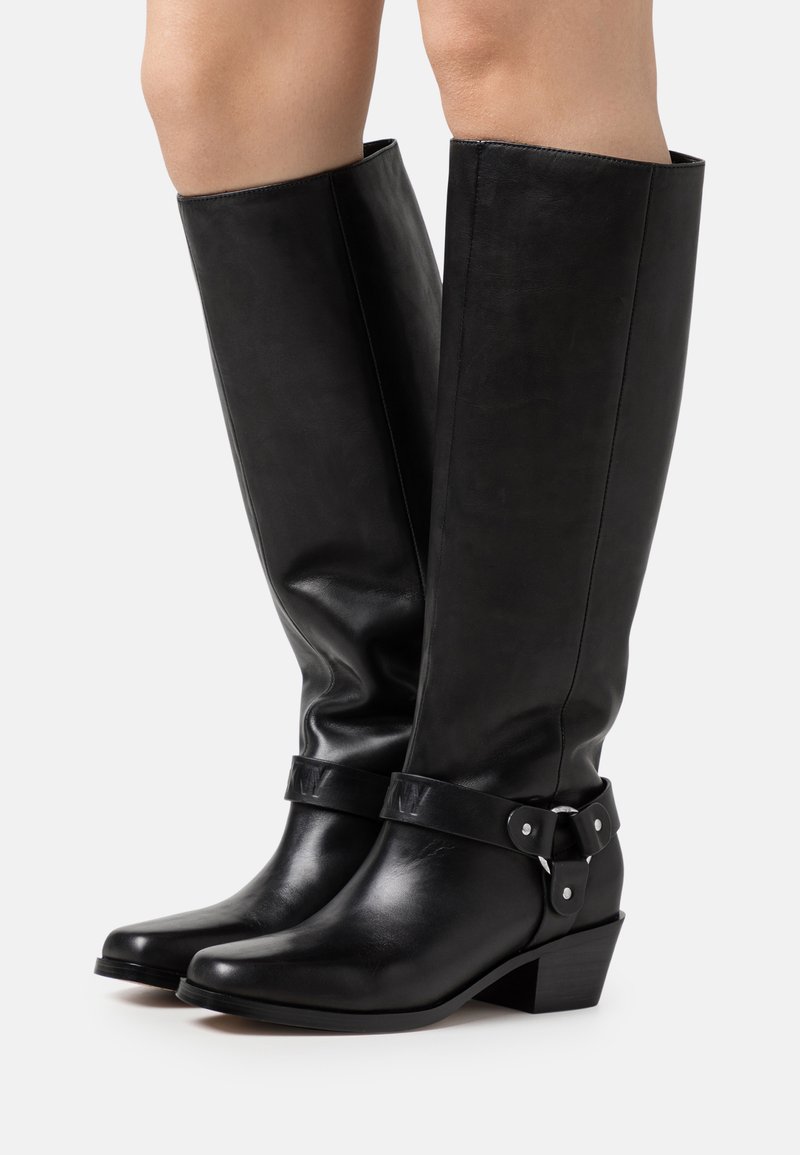 DKNY STACE WESTIE - Cowboy-/Bikerboot - black/schwarz - Zalando.ch
