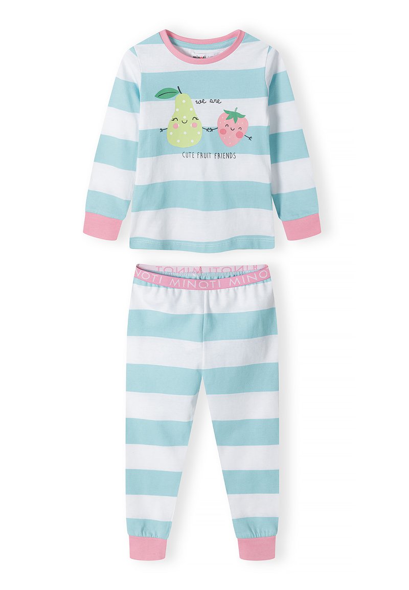 MINOTI SET - Pyjamas - light blue/ljusblå - Zalando.se