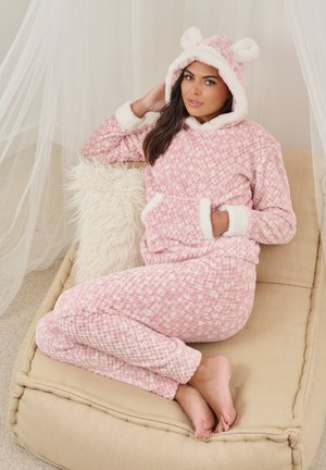 Loungeable BORG ALL-IN-ONE WITH EARS - Pyjama - cream/crème - Zalando.be