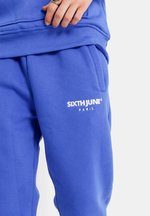 Sixth June Tracksuit bottoms - blue - Zalando