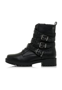 mtng Platform ankle boots - black - Zalando
