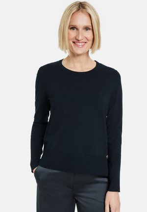 Gerry Weber LANGARM RUNDHALS - Strickpullover - powder blue/blau ...