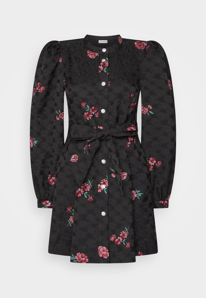 Custommade LYNETT - Robe chemise - anthracite/black/noir - ZALANDO.FR