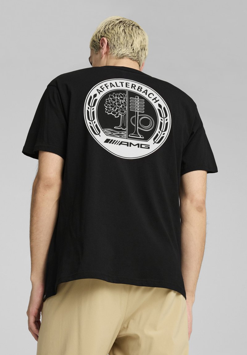 Puma AMG STATEMENT - T-Shirt print - black/schwarz - Zalando.de