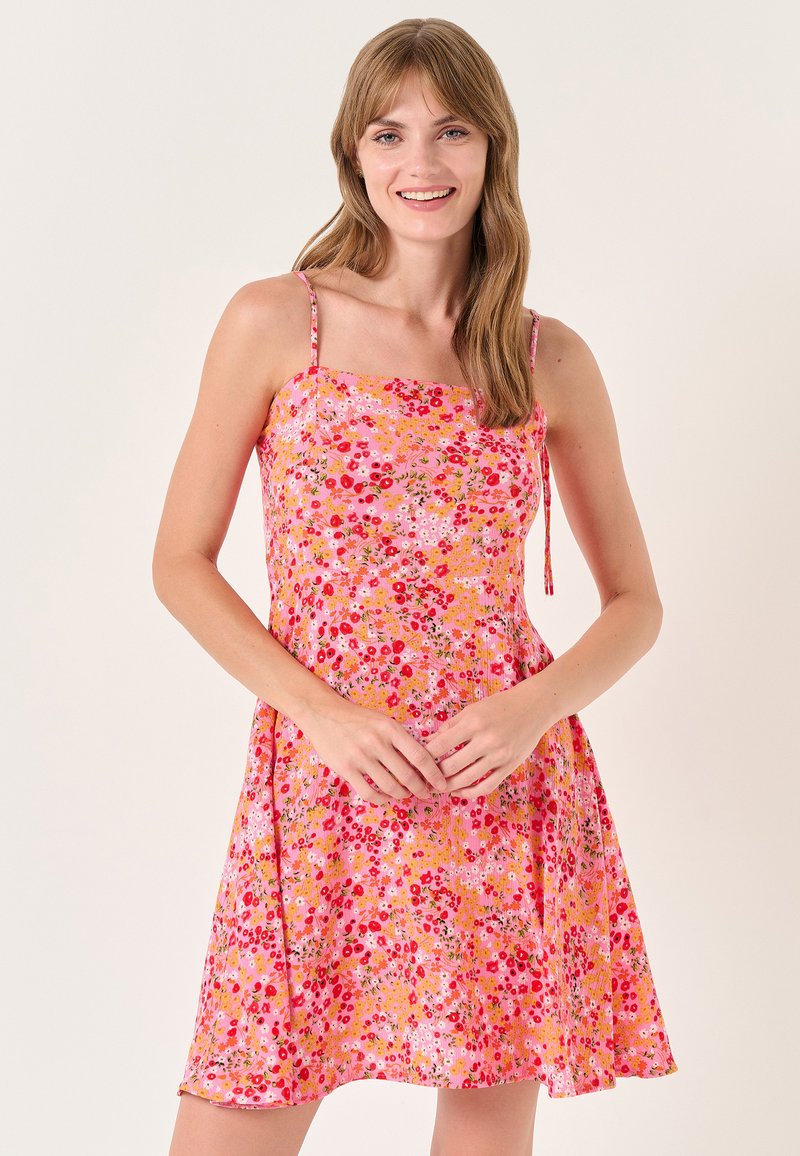 Jimmy Key - Sukienka letnia/jasnoróżowy - Zalando.pl