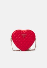 Guess RIANEE QUILT - Across body bag - red - Zalando.co.uk