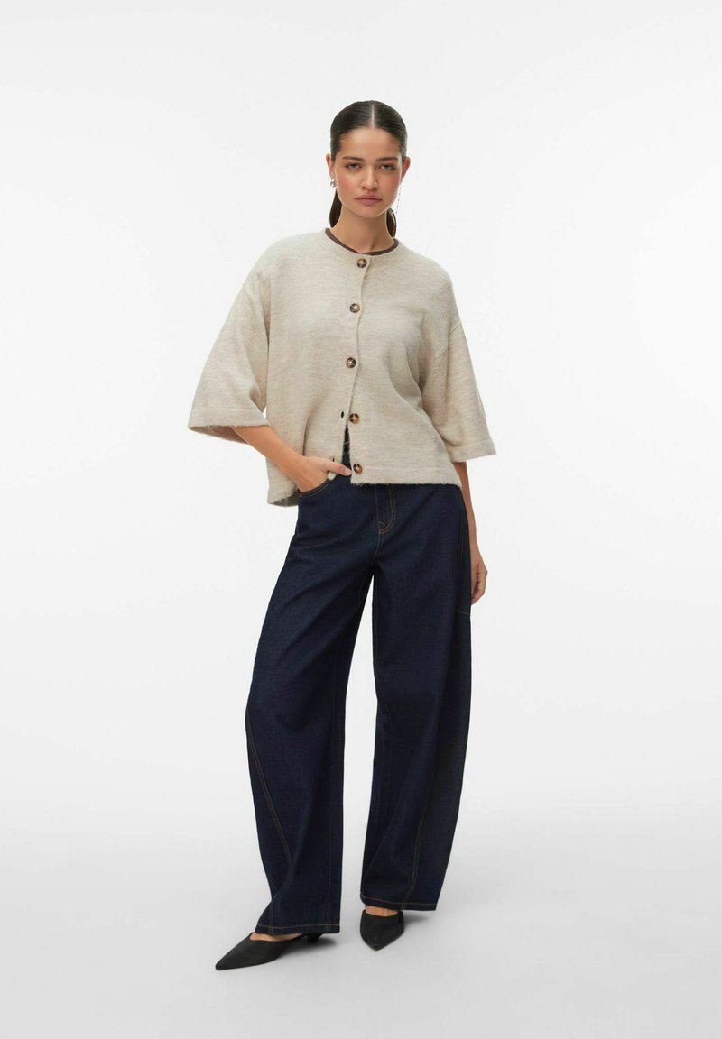 Vero Moda VMLEFILE - Vest - birch/lichtbruin - Zalando.nl