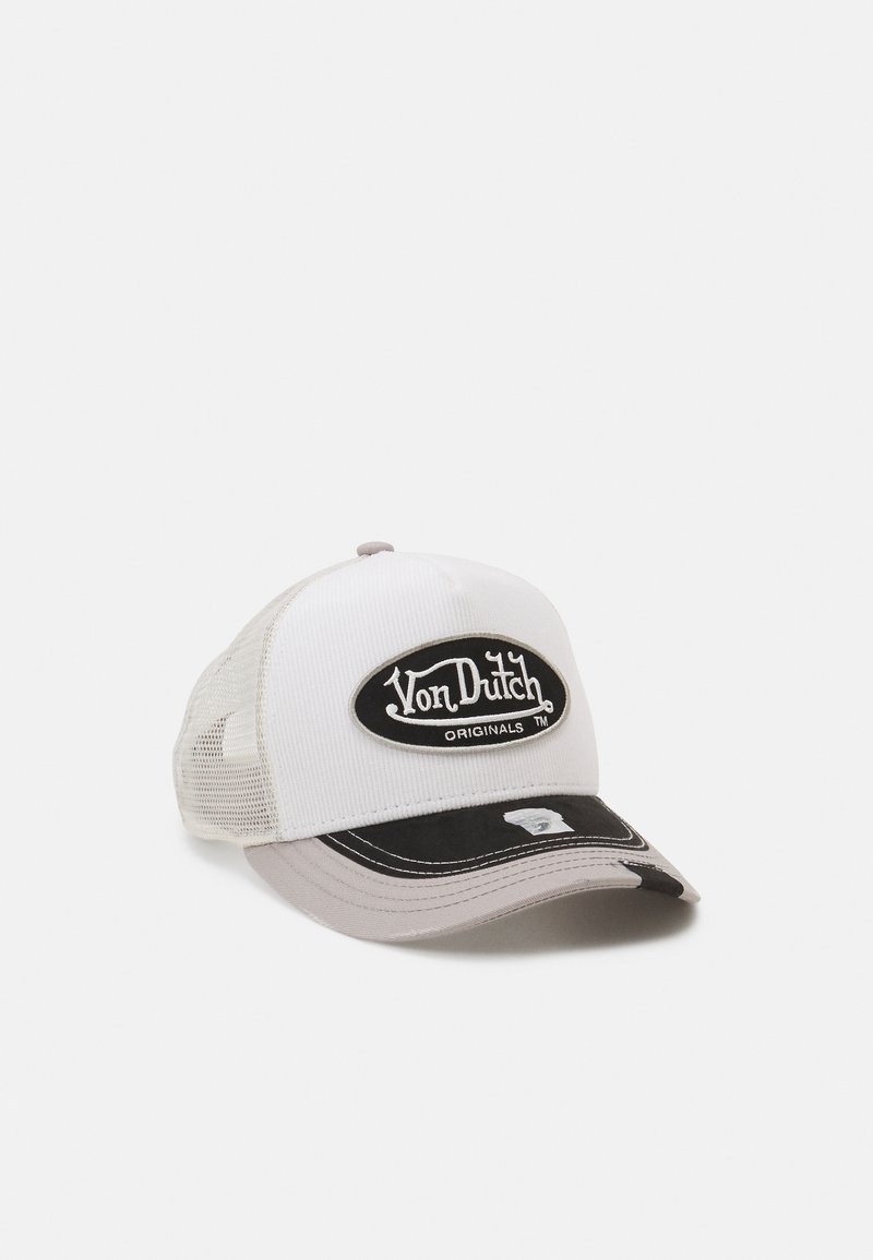 Von Dutch TRUCKER OTTAWA UNISEX - Keps - white/white/vit - Zalando.se