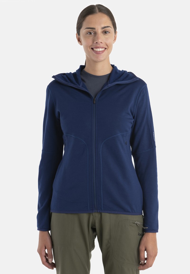 icebreaker MERINO 560 HEAVY WEIGHT REAL FLEECE ELEMENTAL II ZIP HOOD ...