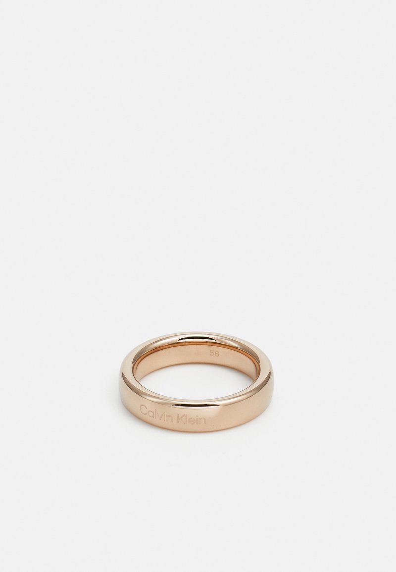 Calvin Klein PURE SILHOUETTES - Anillo - rose gold-coloured/dorado ...