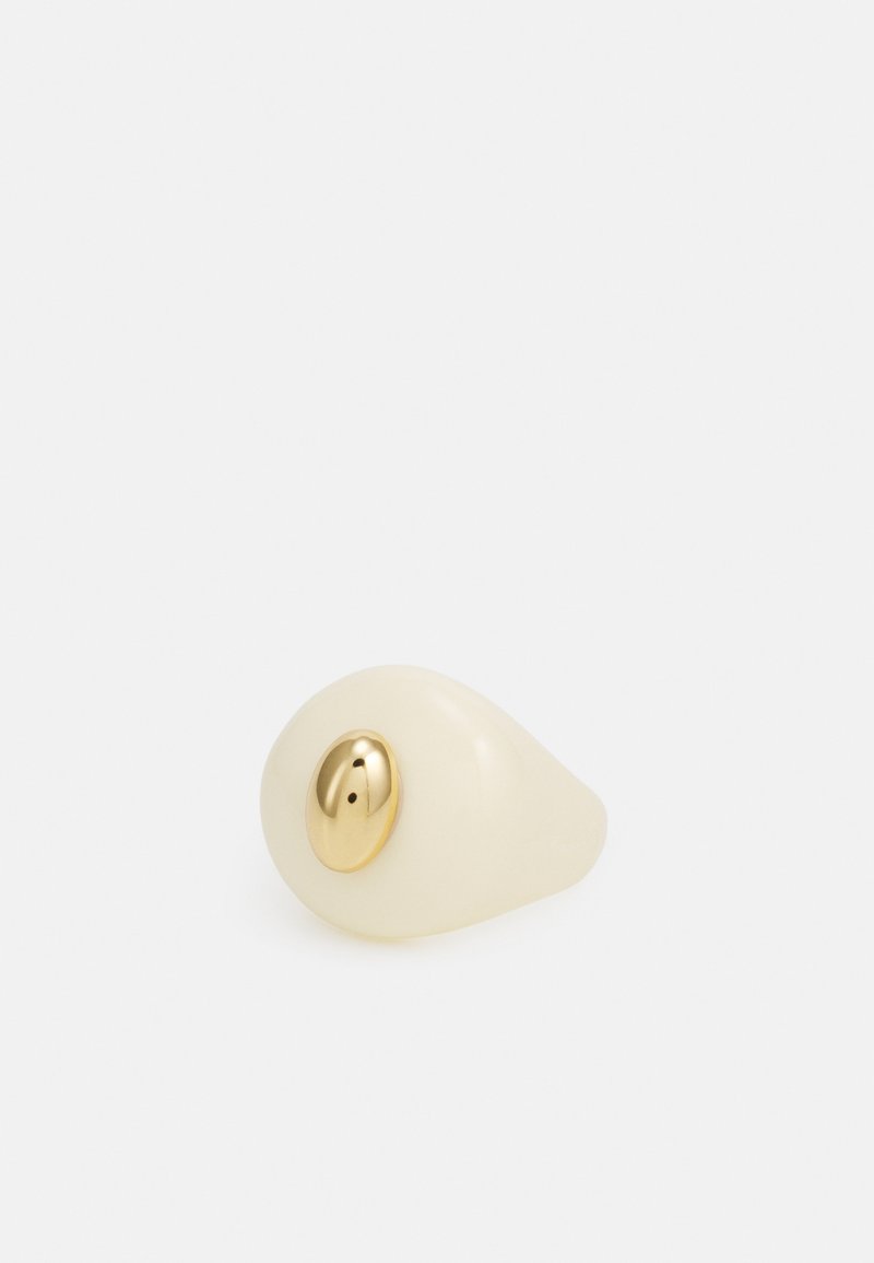 La Manso BALL - Ring - off-white/gold-coloured/off-white - Zalando.co.uk
