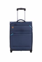 Carpisa SPLIT COLORS - Wheeled suitcase - dark blue-orange-light blue ...
