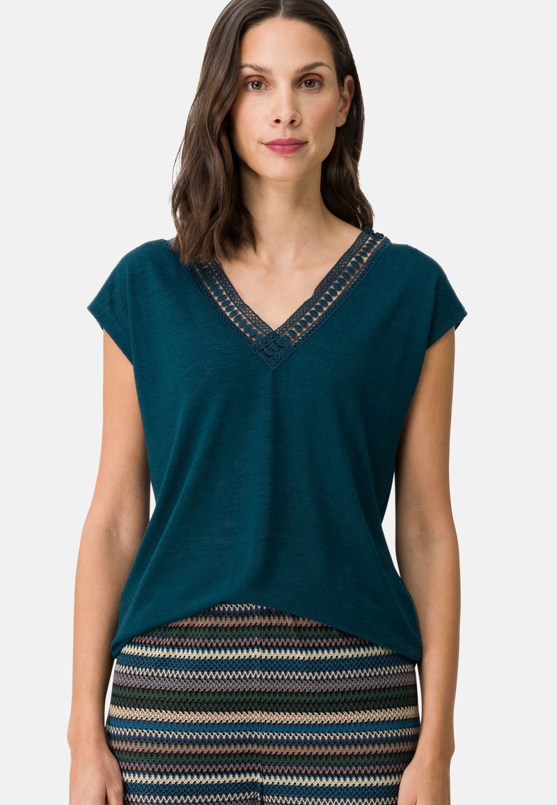 zero T-shirt print - reflecting pond/groen - Zalando.nl