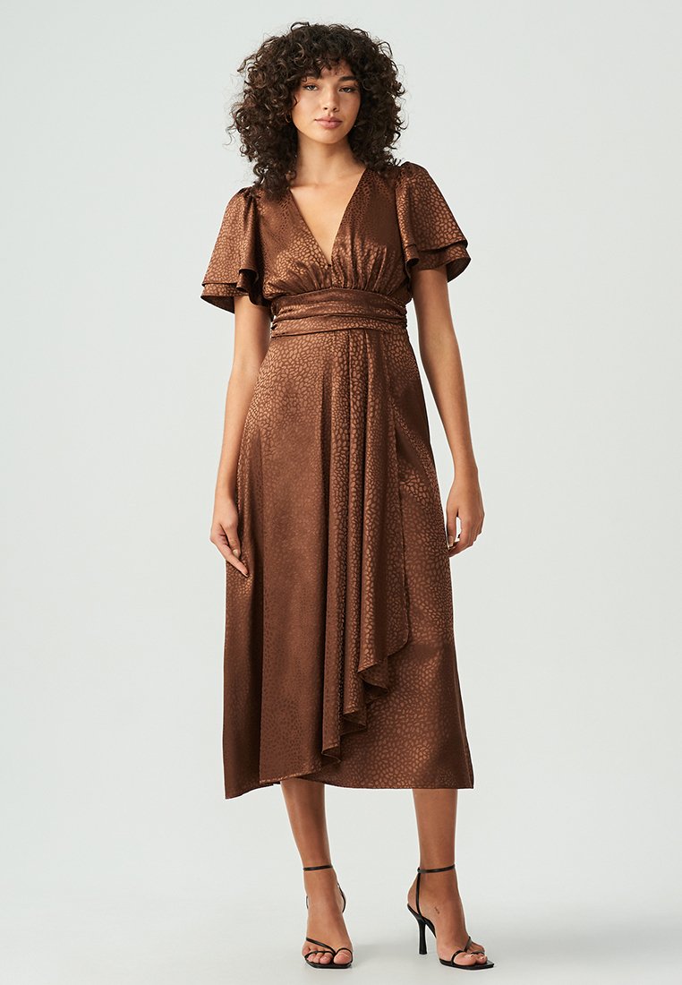 SÁVEL ELIA - Juhlamekko - chocolate/ruskea - Zalando.fi