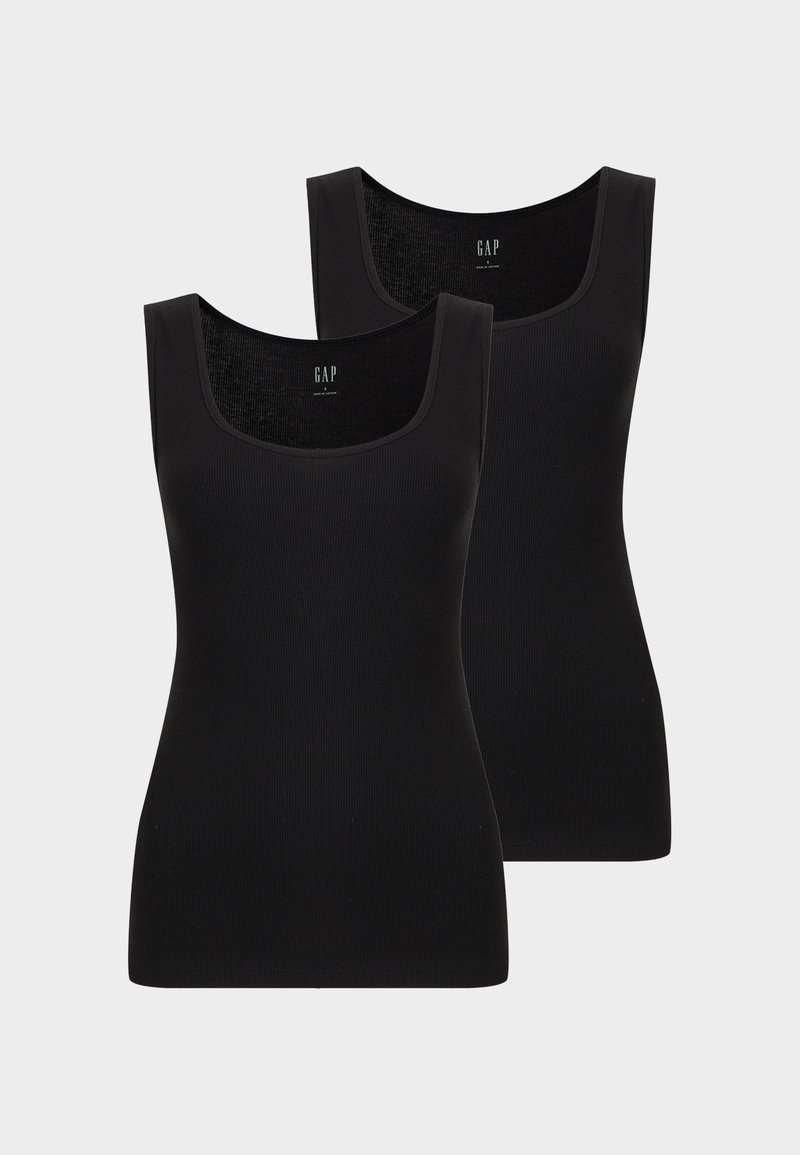 GAP TANK 2 PACK - Top - black/schwarz - Zalando.at