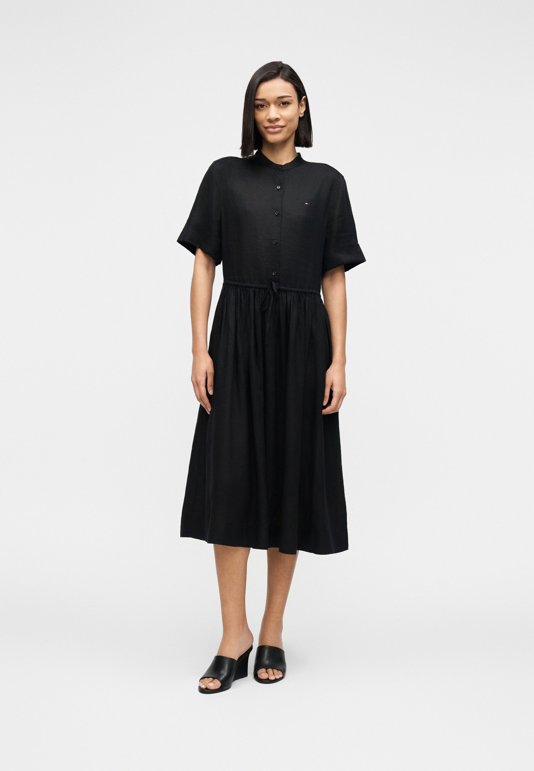 Tommy Hilfiger Blusenkleid - small feathers calico/weiß - Zalando.ch