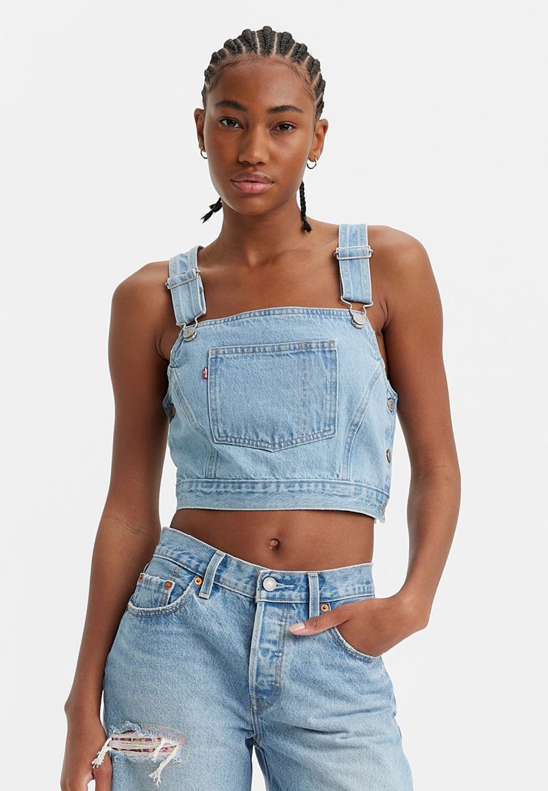Levi's® SHELLSEA OVERALL - Top - hey friend/light-blue denim - Zalando ...