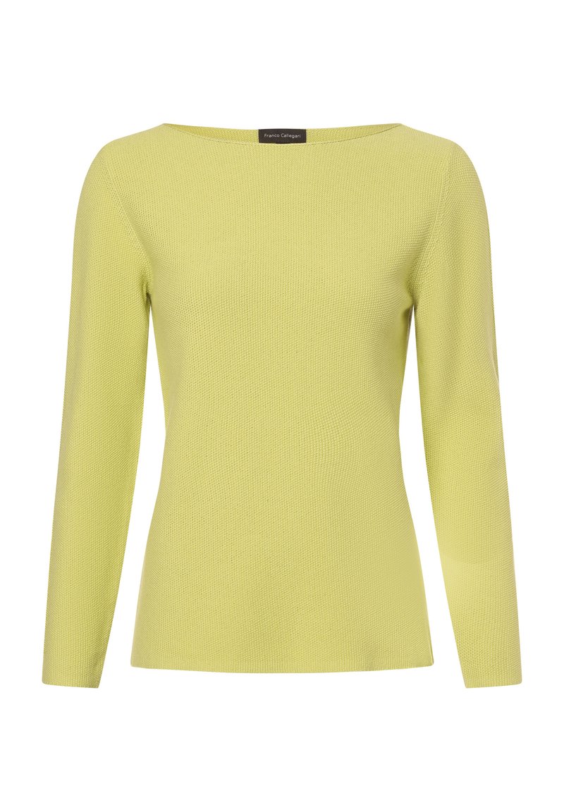 Franco Callegari - Sweter/jasnożółty - Zalando.pl