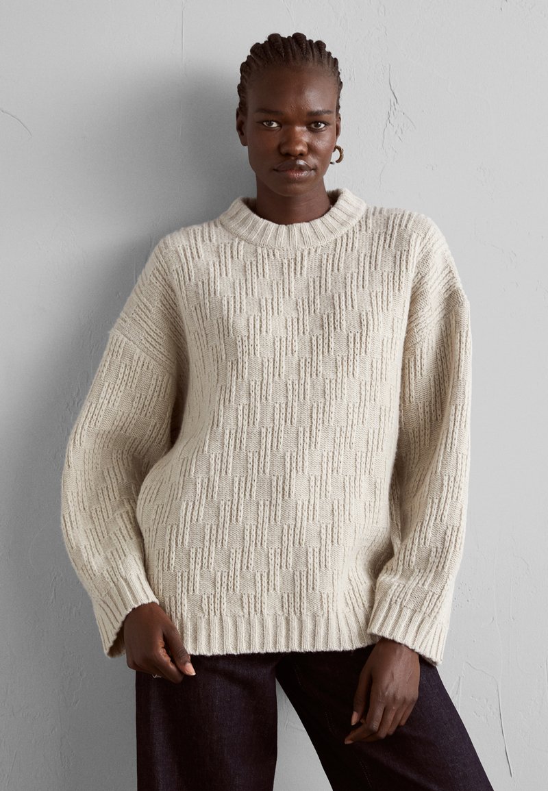 Holzweiler DEJA SWEATER - Jumper - sand - Zalando.ie