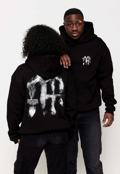 Multiply Apparel OVERSIZE DIE FOR YOU - Hoodie - black/zwart - Zalando.be
