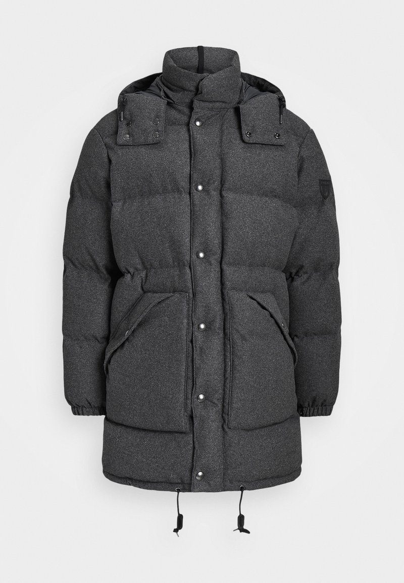 Polo Ralph Lauren BOULDER LINED COAT - Down coat - barclay heather/grey ...