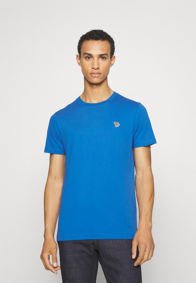 PS Paul Smith SLIM FIT ZEBRA - T-Shirt basic - cobalt blue/royal ...