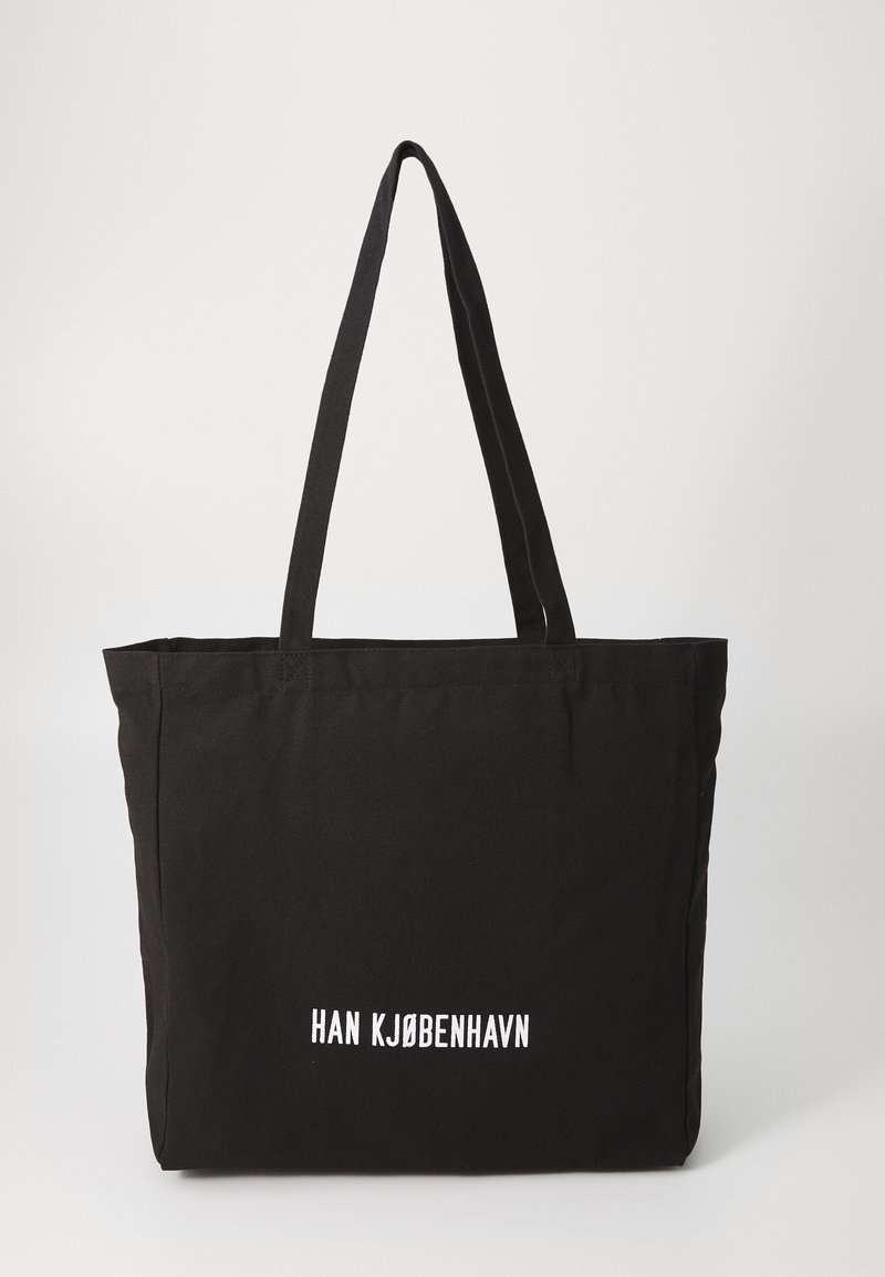 Han Kjøbenhavn LOGO TOTE BAG UNISEX - Shopping Bag - black/schwarz ...