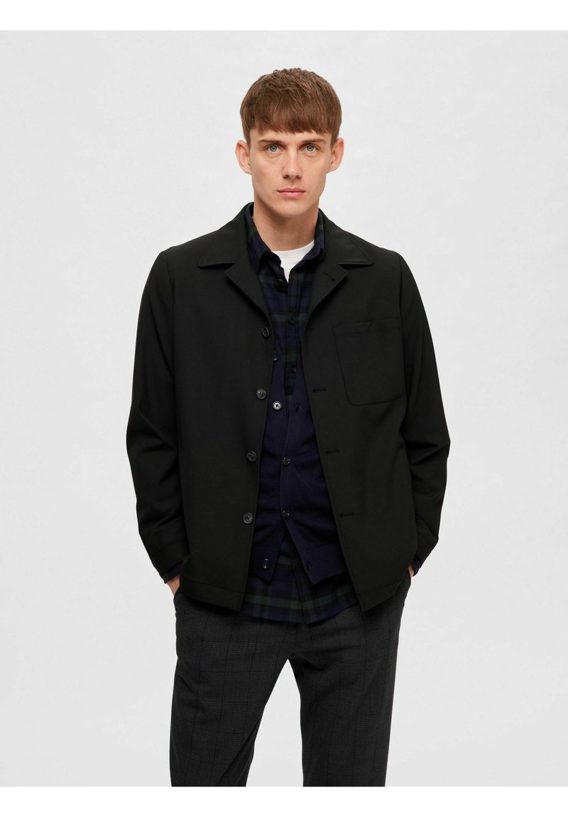 Selected Homme HYBRID - Übergangsjacke - black/schwarz - Zalando.at
