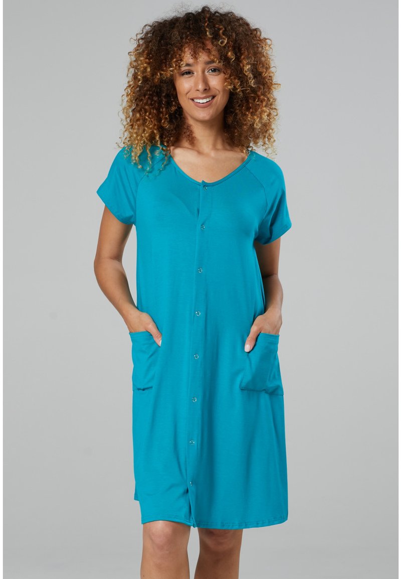 Chelsea Clark 3-PACK SET - Nightie - dark blue turquoise mint/dark blue ...
