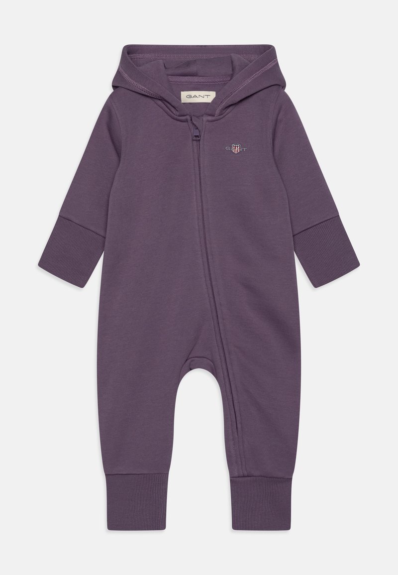 GANT BABY SHIELD ONE PIECE UNISEX - Jumpsuit - bordeaux purple/lilla ...