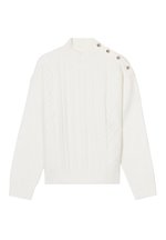 Cache Cache MIT UND ZOPFMUSTER - Jersey de punto - ecru/crema - Zalando.es