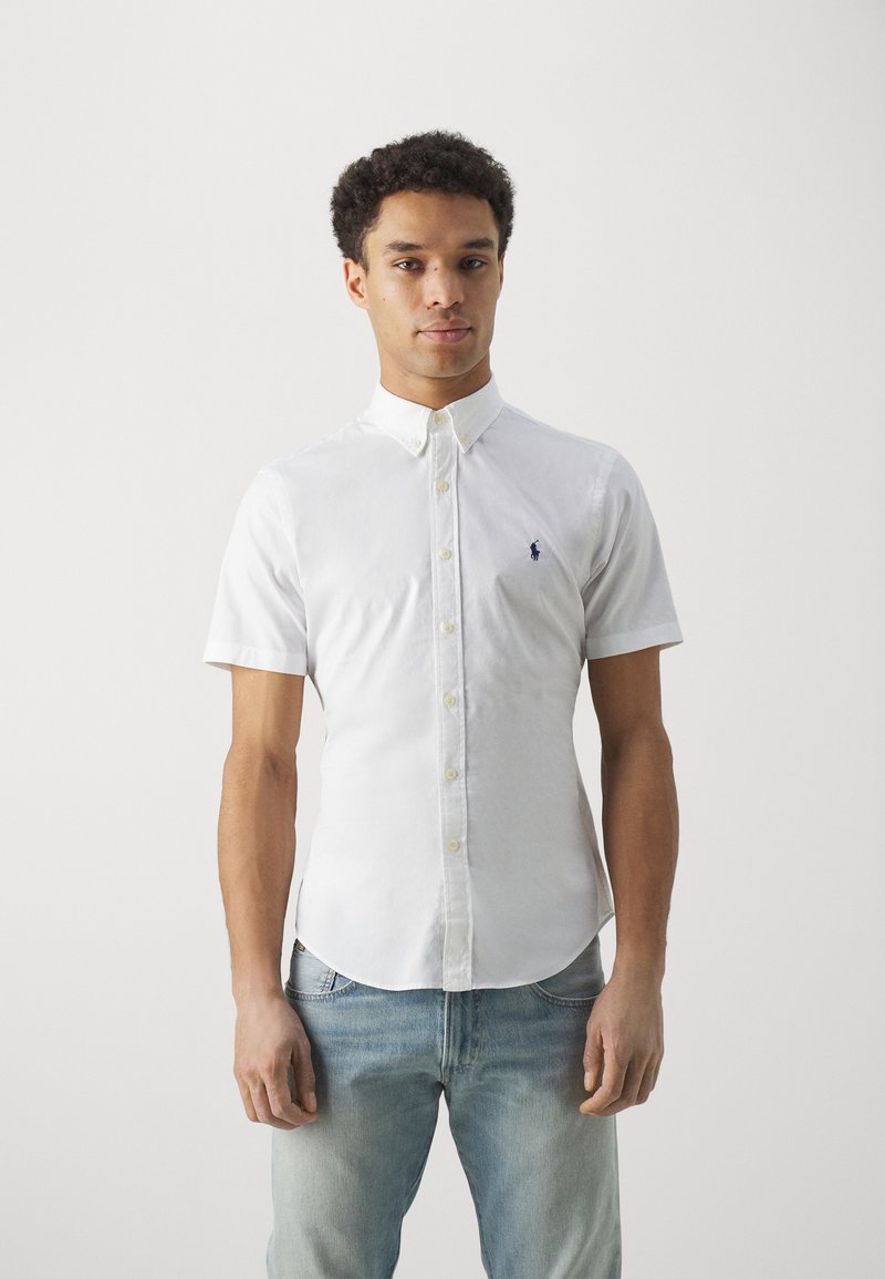 Polo Ralph Lauren SHORT SLEEVE - Shirt - white - Zalando.ie