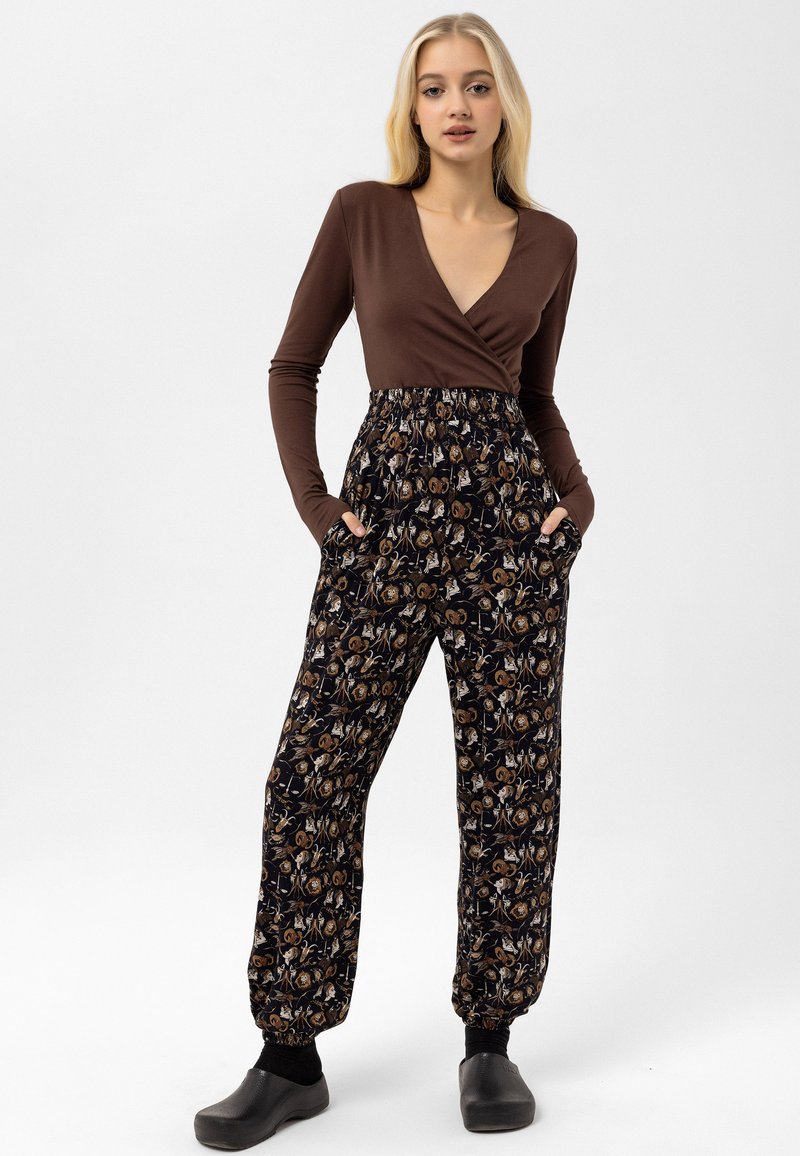 anou anou Jumpsuit - black - Zalando.ie