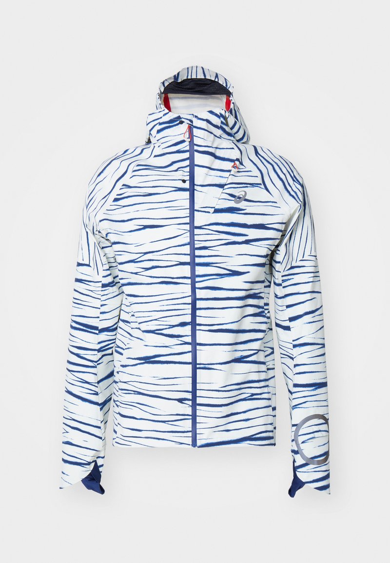 ASICS METARUN SHIBORI JACKET - Running jacket - birch/white - Zalando