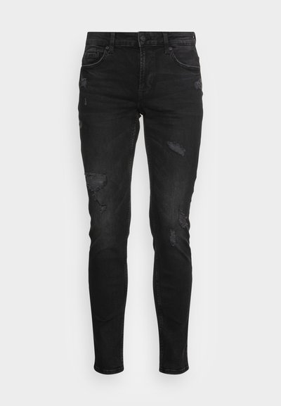 Urban Classics HEAVY DESTROYED SLIM FIT JEANS - Jeans Slim Fit ...