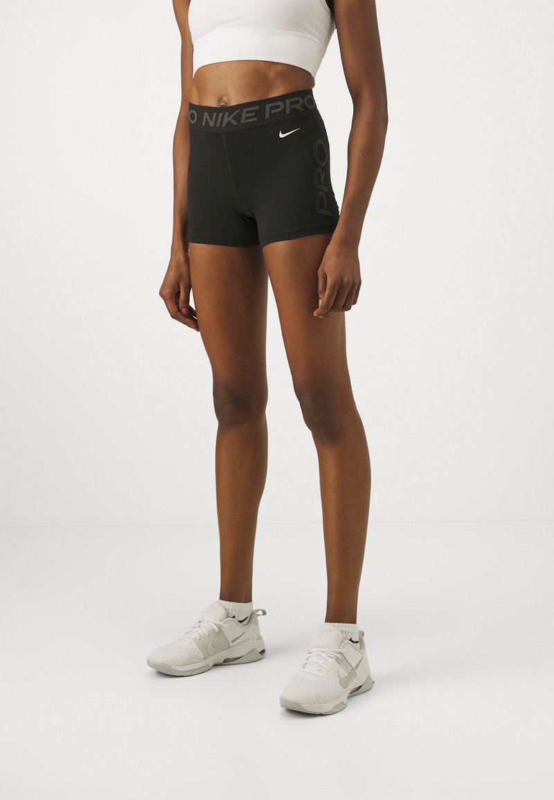 Nike Performance SHORT - Leggings - black/anthracite/negru - Zalando.ro