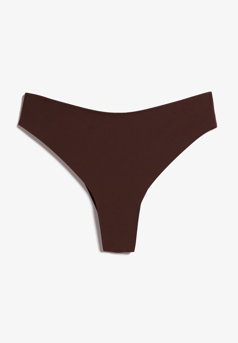 Etam PURE FIT - String - marron chocolat/marron - ZALANDO.FR