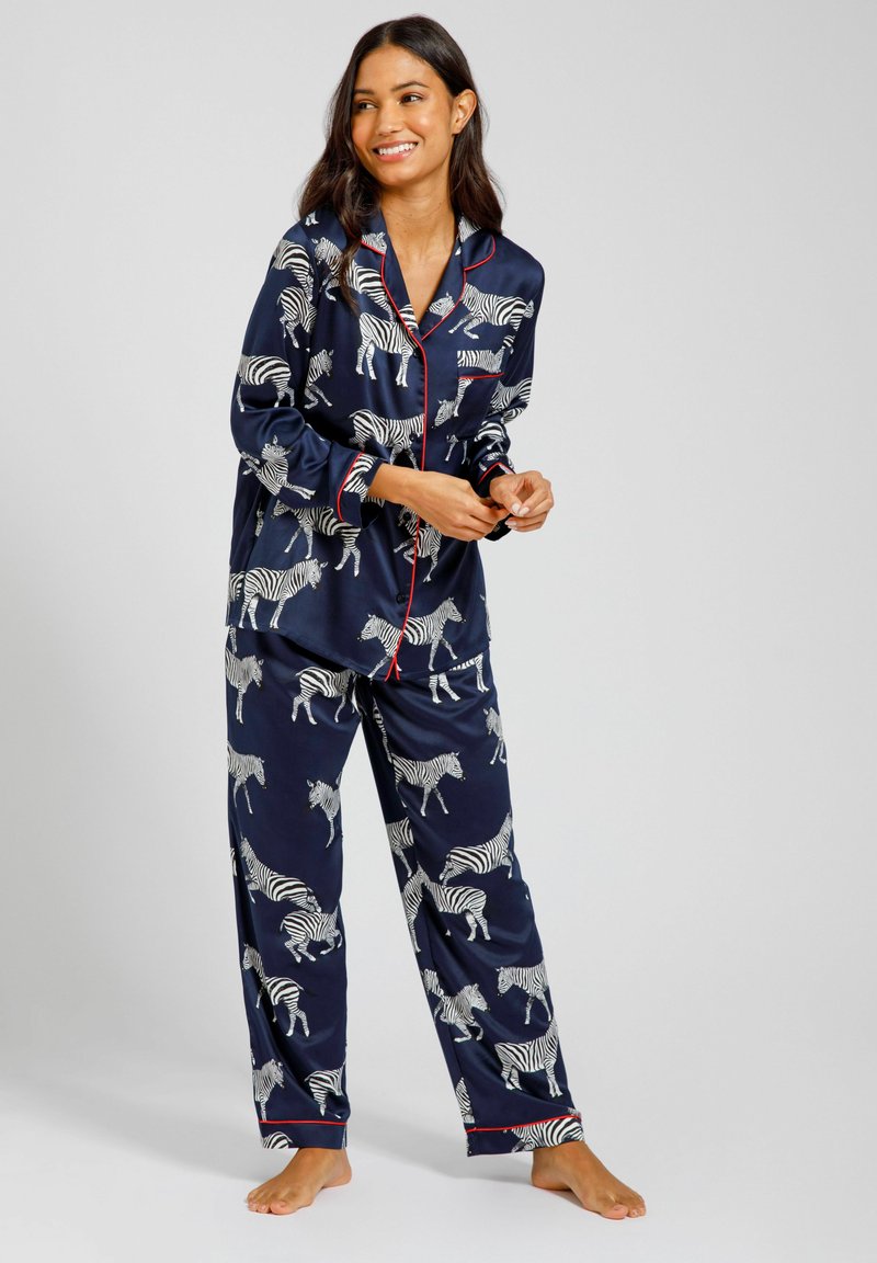 Chelsea Peers SET - Pyjamas - blue/dark blue - Zalando