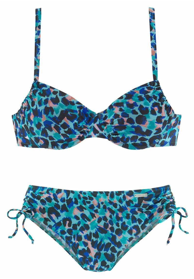 LASCANA SET - Bikiny - türkis/tyrkysová - Zalando.cz