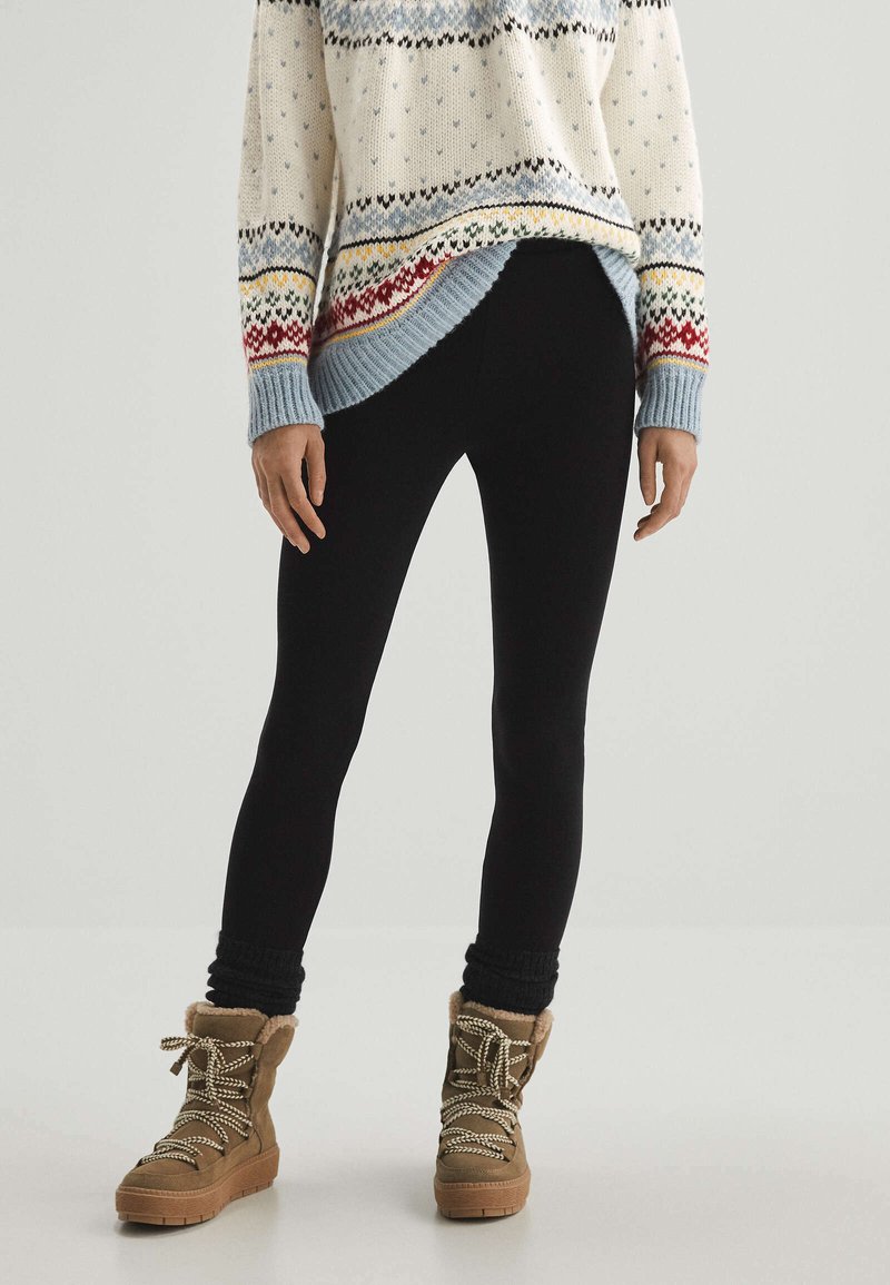 OYSHO IN EXTRA-WARM-QUALITÄT 31256397 - Collants - black/noir - ZALANDO.FR