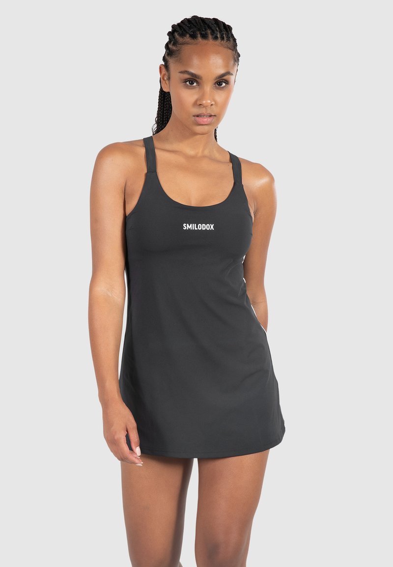 Smilodox RALINA - Vestido de deporte - schwarz/negro - Zalando.es