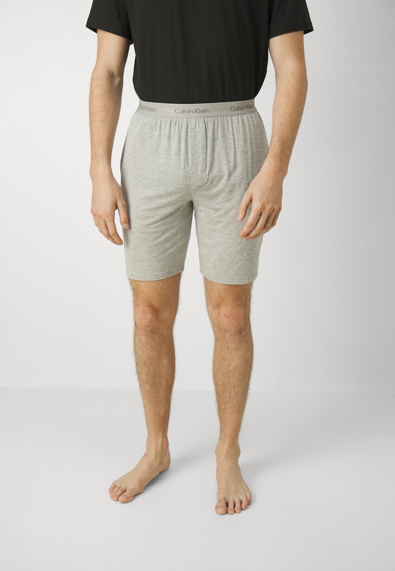Calvin Klein Underwear SLEEP SHORT - Nachtwäsche Hose - grey heather ...