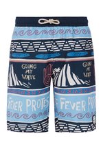 Protest Swimming shorts - night skyblue/dark blue - Zalando.de