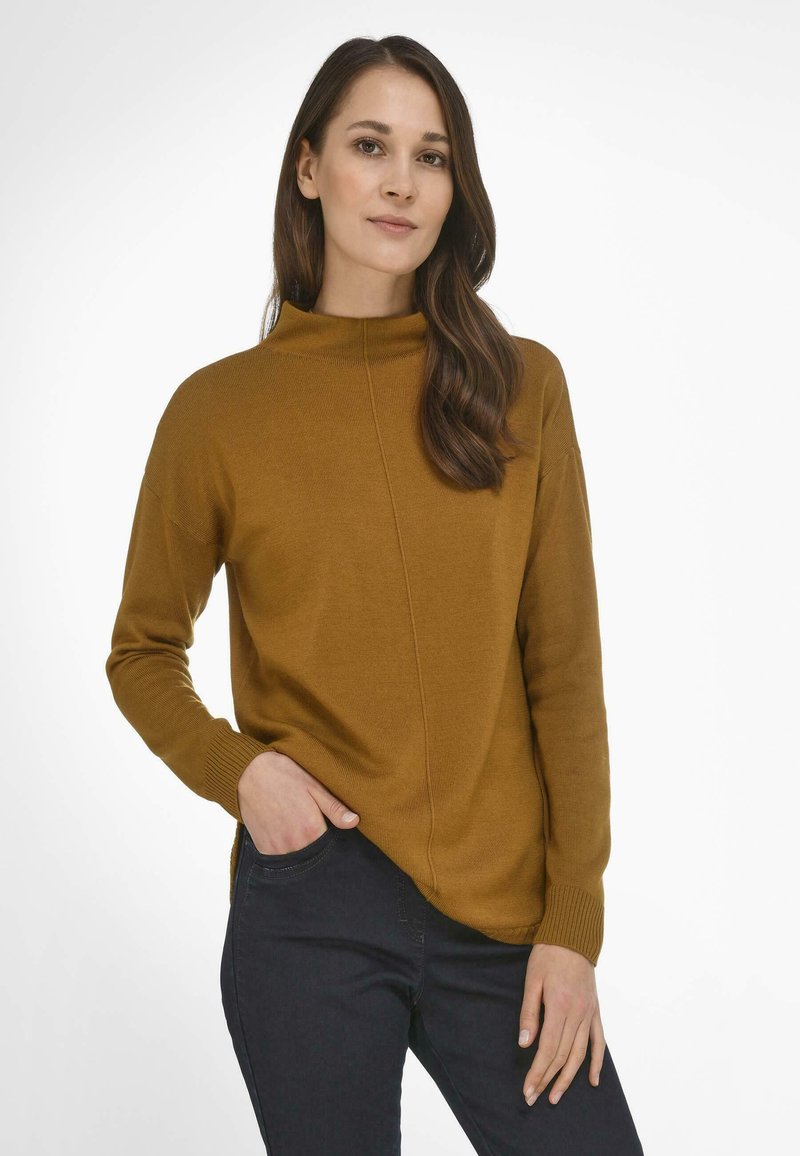 PETER HAHN Trui - ocker/okergeel - Zalando.be