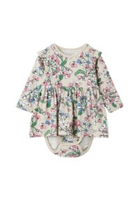 Polarn O. Pyret FLORAL - Jerseykleid - jungle/beige - Zalando.de