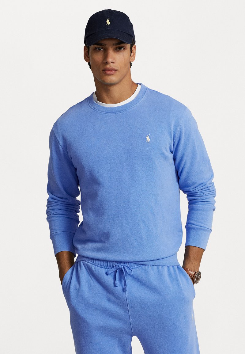 Polo Ralph Lauren LOOPBACK FLEECE SWEATSHIRT - Sweatshirt - summer blue ...